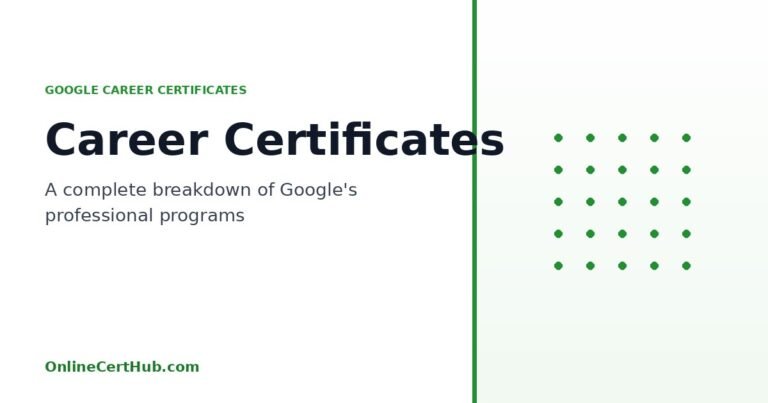 Google Career Certificates 2026: Cost, Salary & Best Track